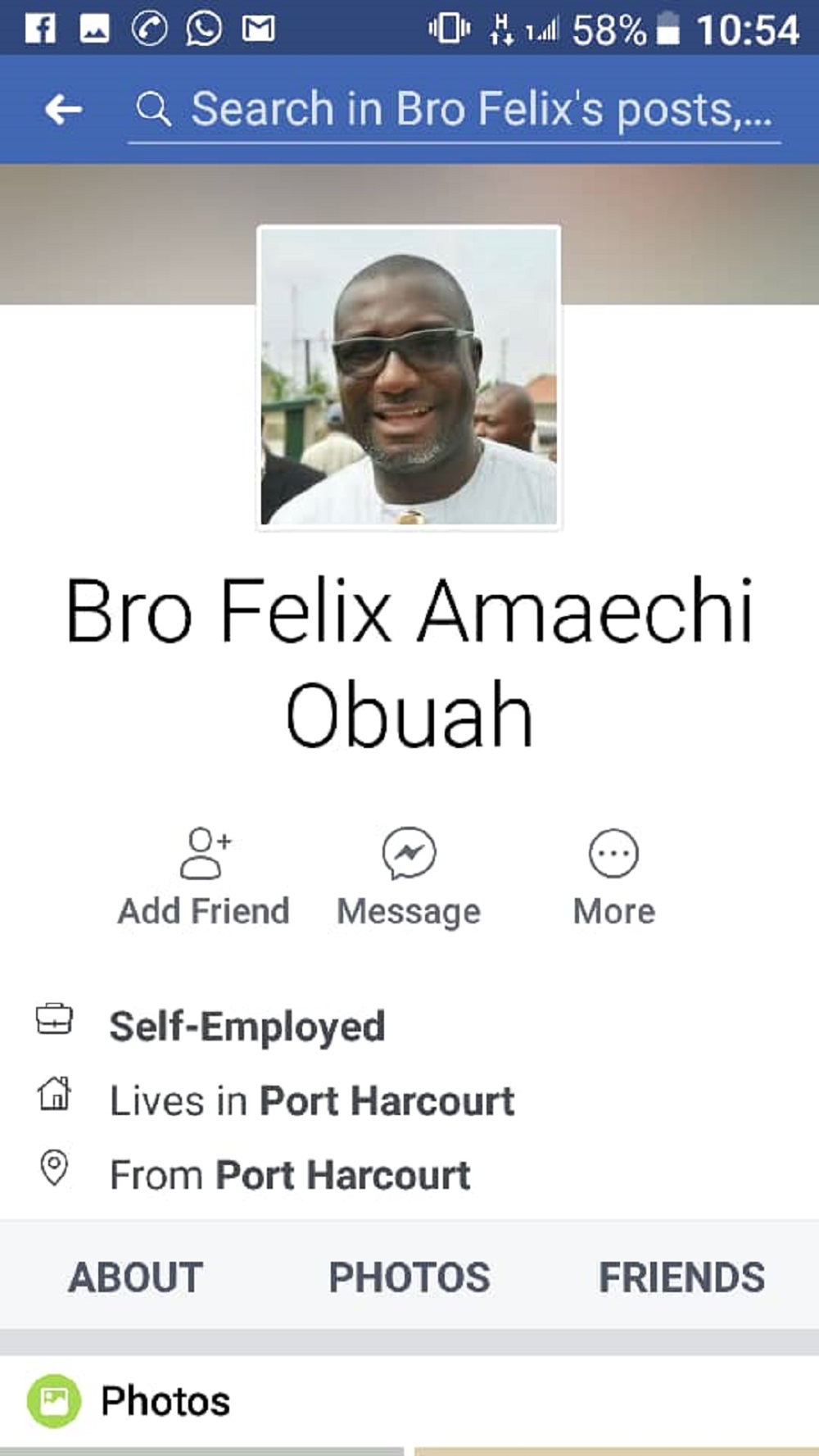 Rivers PDP Chairman, Bro. Felix Obuah Uncovers Another Syndicate Using ...