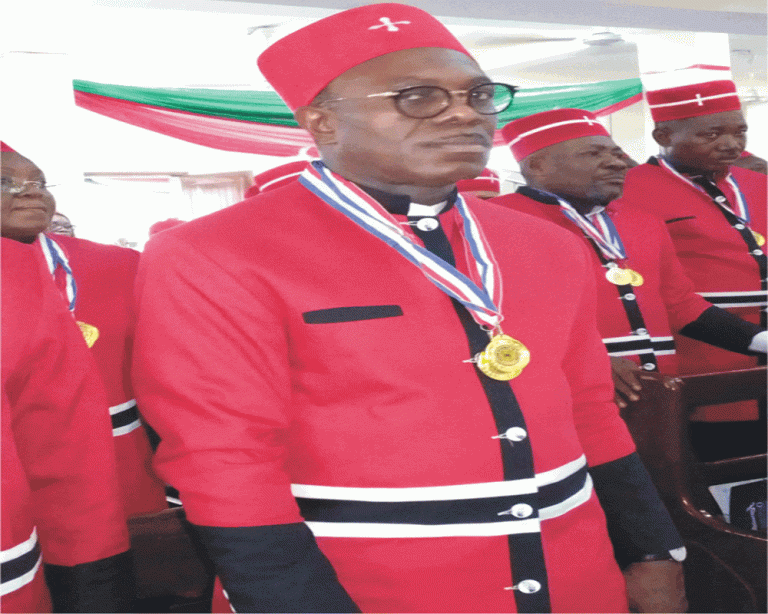 Christ Army Church Nigeria Confers Knighthood On Former Executive Vice ...