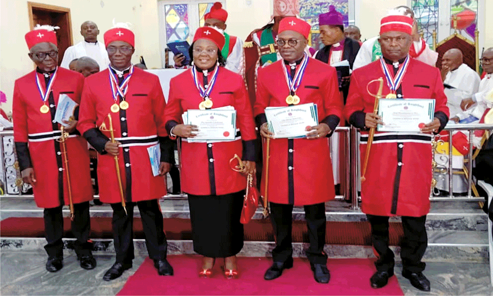 Christ Army Church Nigeria Confers Knighthood On Former Executive Vice ...
